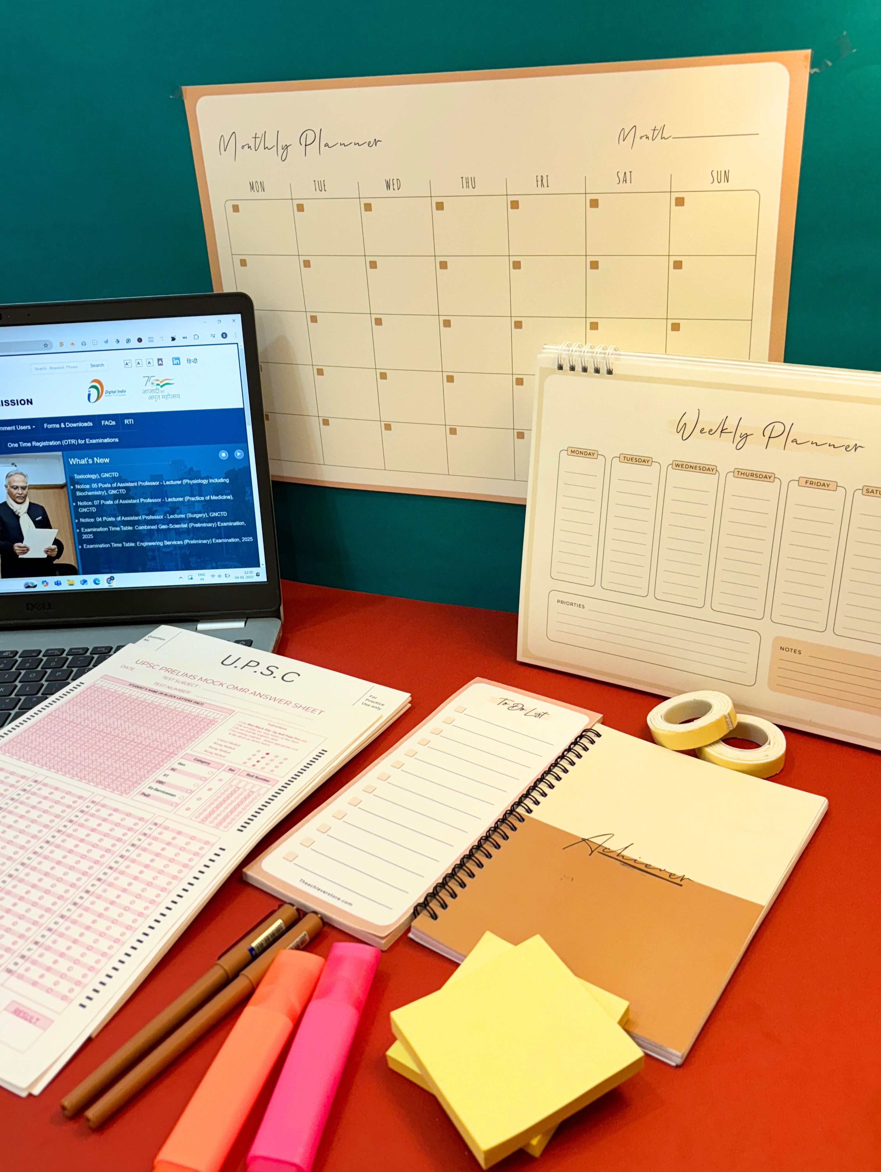 Self Preparation Planner KIT - The Achiever Store